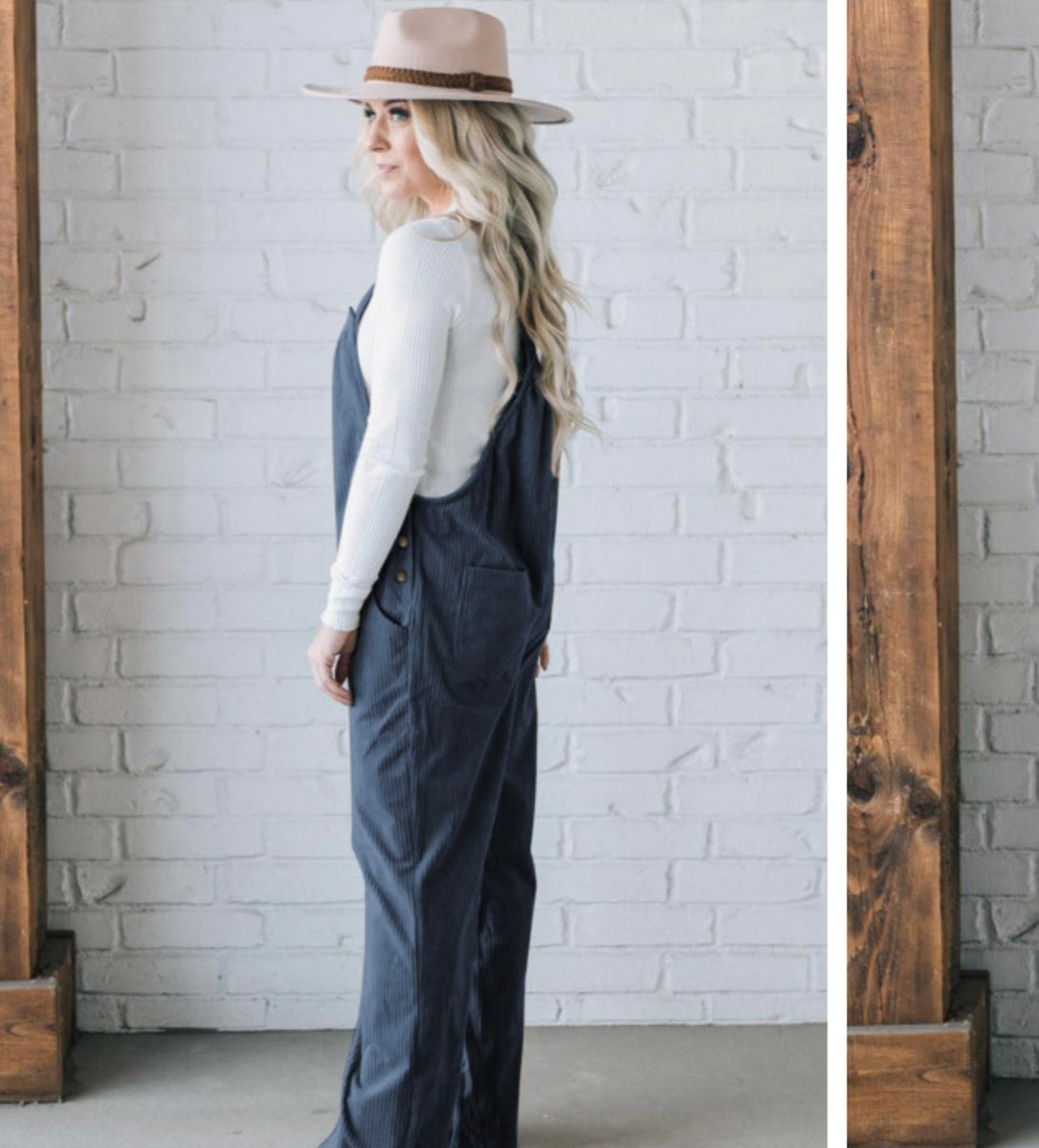 Aegean Sea Corduroy Overalls - ONE LEFT (SIZE M) – Logtown Estate